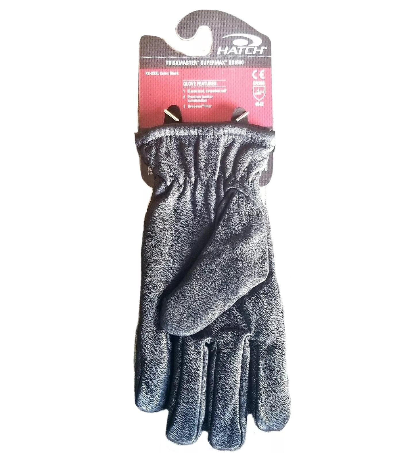 Hatch Friskmaster Supermax SB8500 XS Cut Resistant Leather Glove Law ...