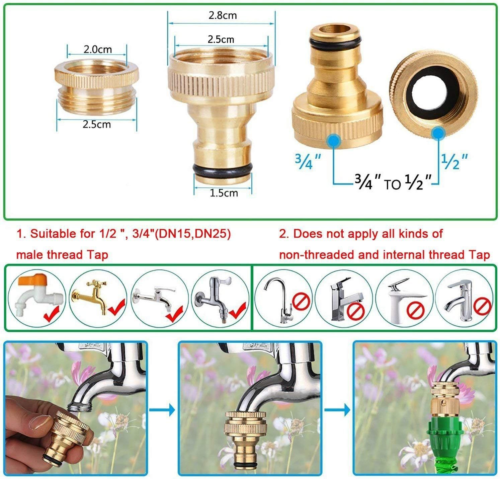Suplong Expandable Garden Hose 50ft,Expanding Pipe with 50ft, Green | eBay