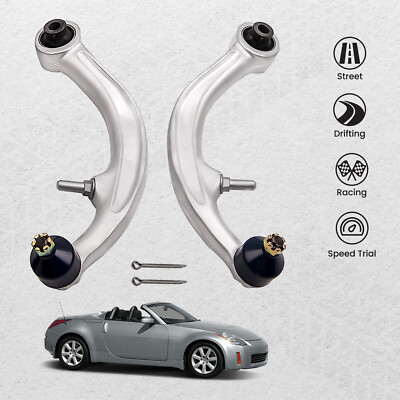 2 Pcs Front Lower Rearward Control Arms for Infiniti G35 03-07 Base ...