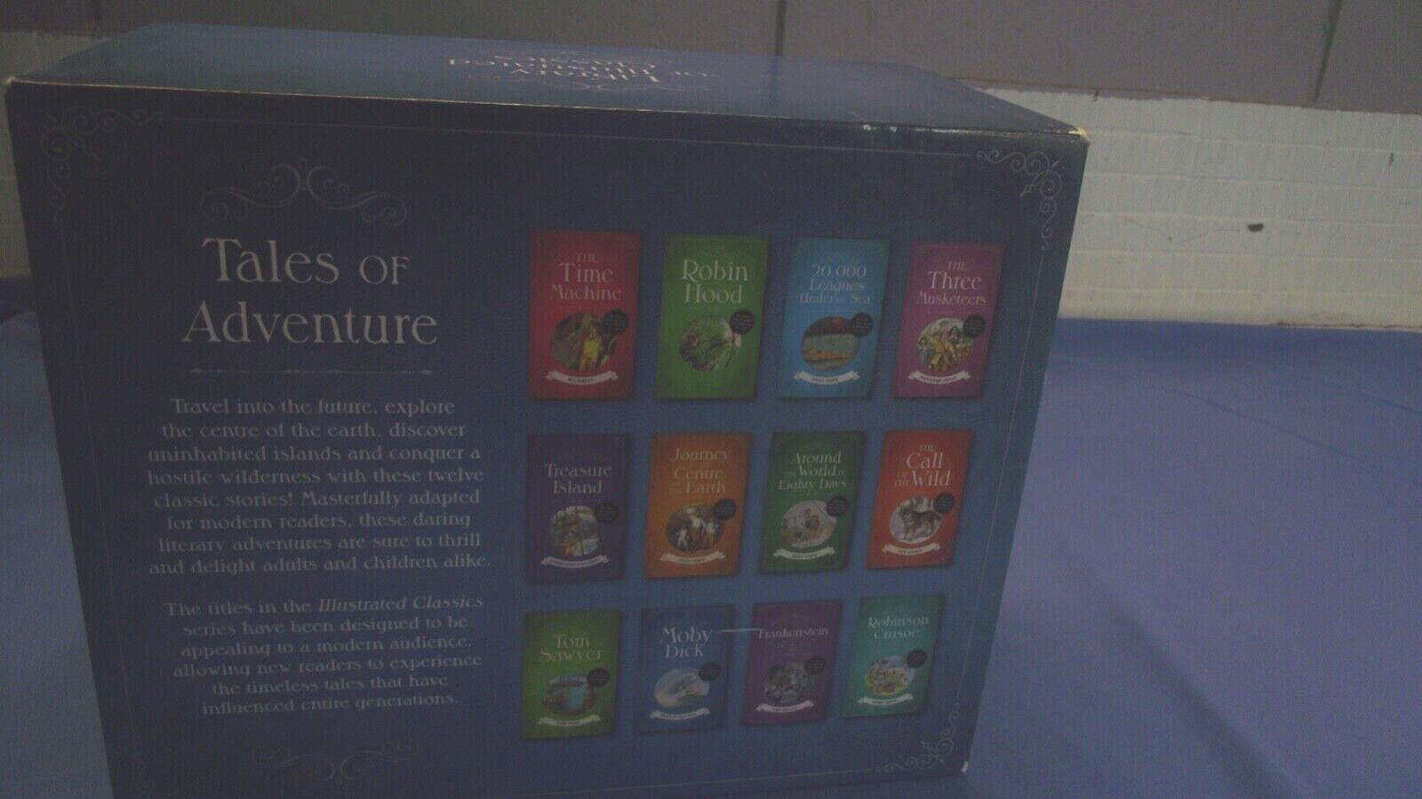 Library Of Illustrated Classics Tales Of Adventure 12 Book Boxset ...