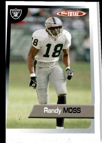 2005 Topps Total Randy Moss Oakland Raiders #299 | eBay