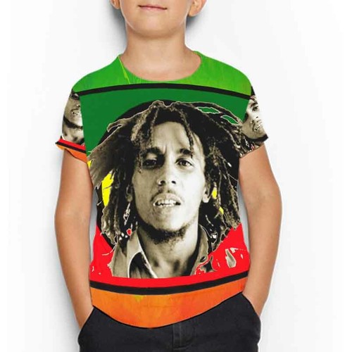 Kids Tshirt Artistic Design Jamaica Reggae T-Shirt Fullprint SKU ...