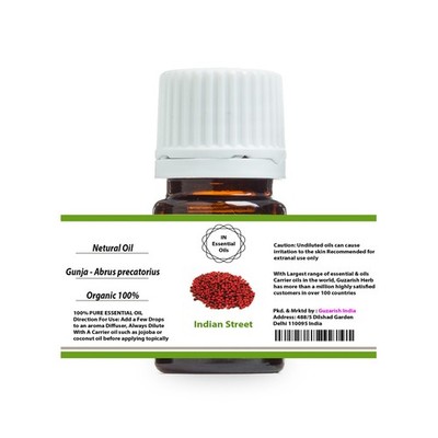 INDIAN STREET GUNJA PURE THERAPEUTIC GRADE ESSENTIAL OIL 3ML TO 100ML ...