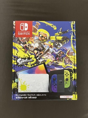Nintendo Switch OLED Model Splatoon 3 Edition Console New | eBay