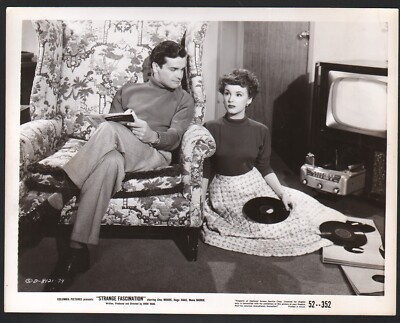 Strange Fascination 8x10 Promo still- Rick Vallin- Karen Sharpe- G | eBay