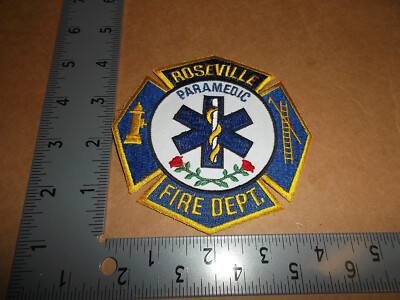 Roseville Fire & Rescue EMS Paramedic Patch~Michigan~MI~New~Emergency ...
