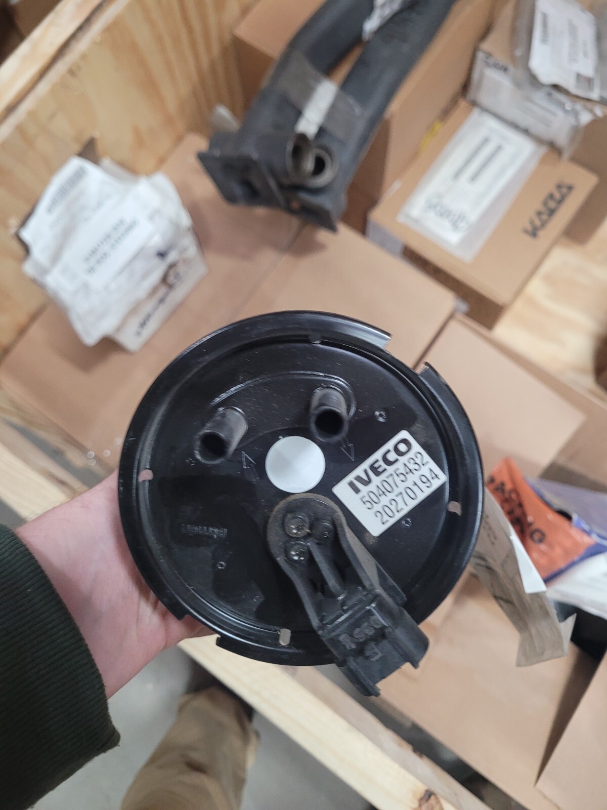 FUEL TANK SENDER UNIT FOR IVECO 504075432 EUROCARGO I-III 18 TECTOR P ...