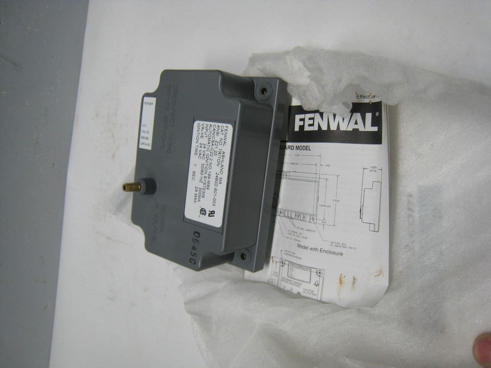 Robert Shaw Fenwal 35-605601-003 DSI Control Automatic Ignition System ...