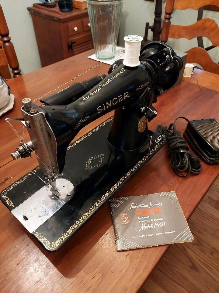 Singer 66 Vintage Sewing Machine: How To Wind The Bobbin, 57% OFF