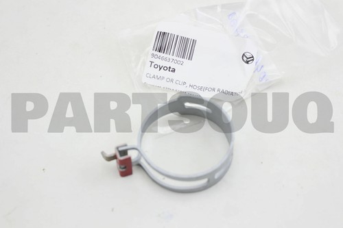 9046637002 Genuine Toyota CLAMP OR CLIP, HOSE(FOR RADIATOR INLET) 90466 ...