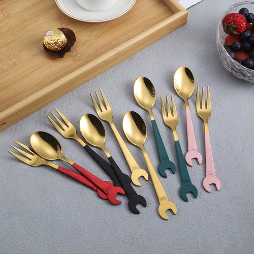 1 Set Ice Cream Spoon Anti-rust Souvenir Stainless Steel Ice Cream ...