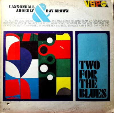 Cannonball Adderly & Ray Brown 1966 LP Two For The Blues (VINYL NM ...