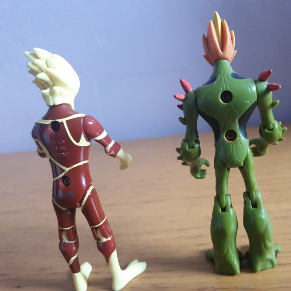 Ben 10 HEATBLAST Alien Force 4” action figure and swampfire | eBay UK