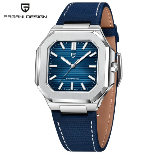 PAGANI DESIGN New V2 Men's Square Quartz Watch, Top Luxury Sports ...