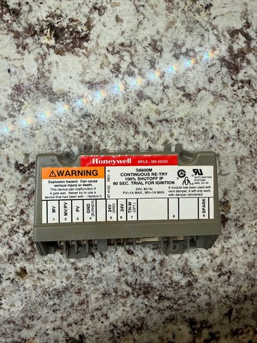 Honeywell S8600M Furnace Ignition Control Module TESTED FREE SHIP | eBay