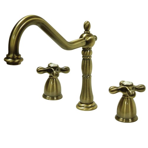 KB1793AXLS Widespread Kitchen Faucet Antique Brass for sale online | eBay