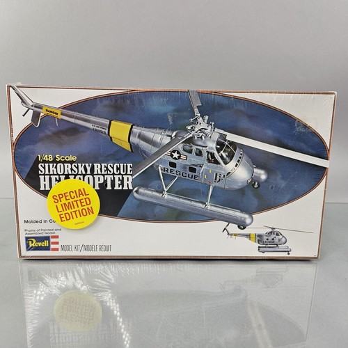Revell Sikorski H-19 Rescue Helicopter 1/48 Scale Model Kit H-173 ...