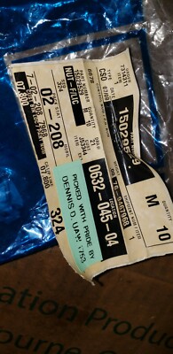 GM NOS Front License Plate Nuts | eBay