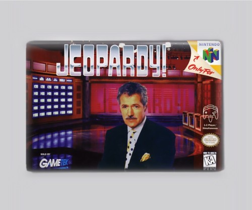 JEOPARDY! / N64 - 2"x3" FRIDGE MAGNET (nintendo 64 game retro box | eBay