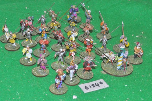 28mm renaissance / italian - pikemen 31 figs - inf (61540) | eBay UK