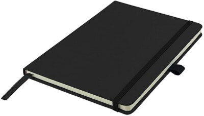 A5 Black Hardback Lined Notebook - Perfect for Notes, Journaling ...