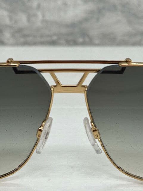 Sunglasses Cazal 9090 003 59 14 140 Gold Green Gradient lens Sunglasses Cazal 9090 003 59 14 140 Gold Green Gradient lens