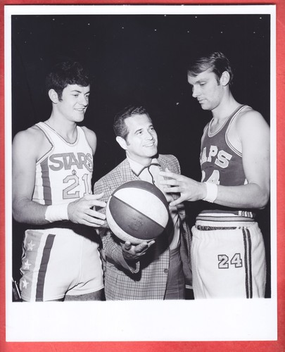 1969 LOS ANGELES STARS BOB WARREN and WASHINGTON CAPS RICK BARRY | eBay