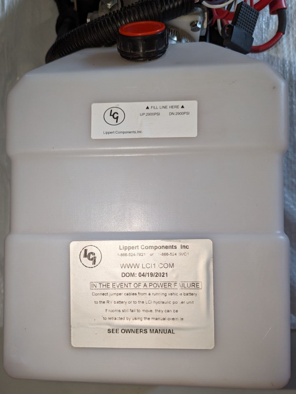 *NEW* LCI 7QT 6 Point Vertical Hydraulic Pump Power Unit Asmbly ...