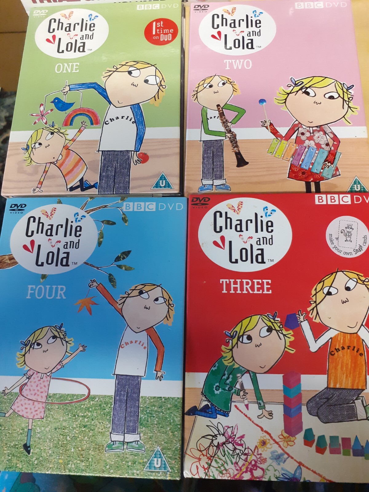 Charlie And Lola (BBC) 1-4 DVD | eBay