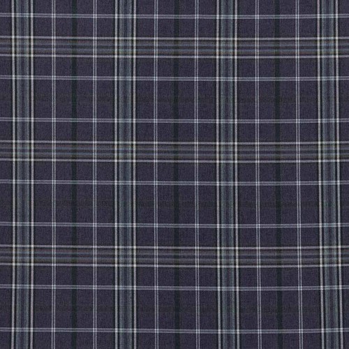 1.5 Metres iLiv Braemar Indigo FR Tartan Fabric Curtain Cushion ...