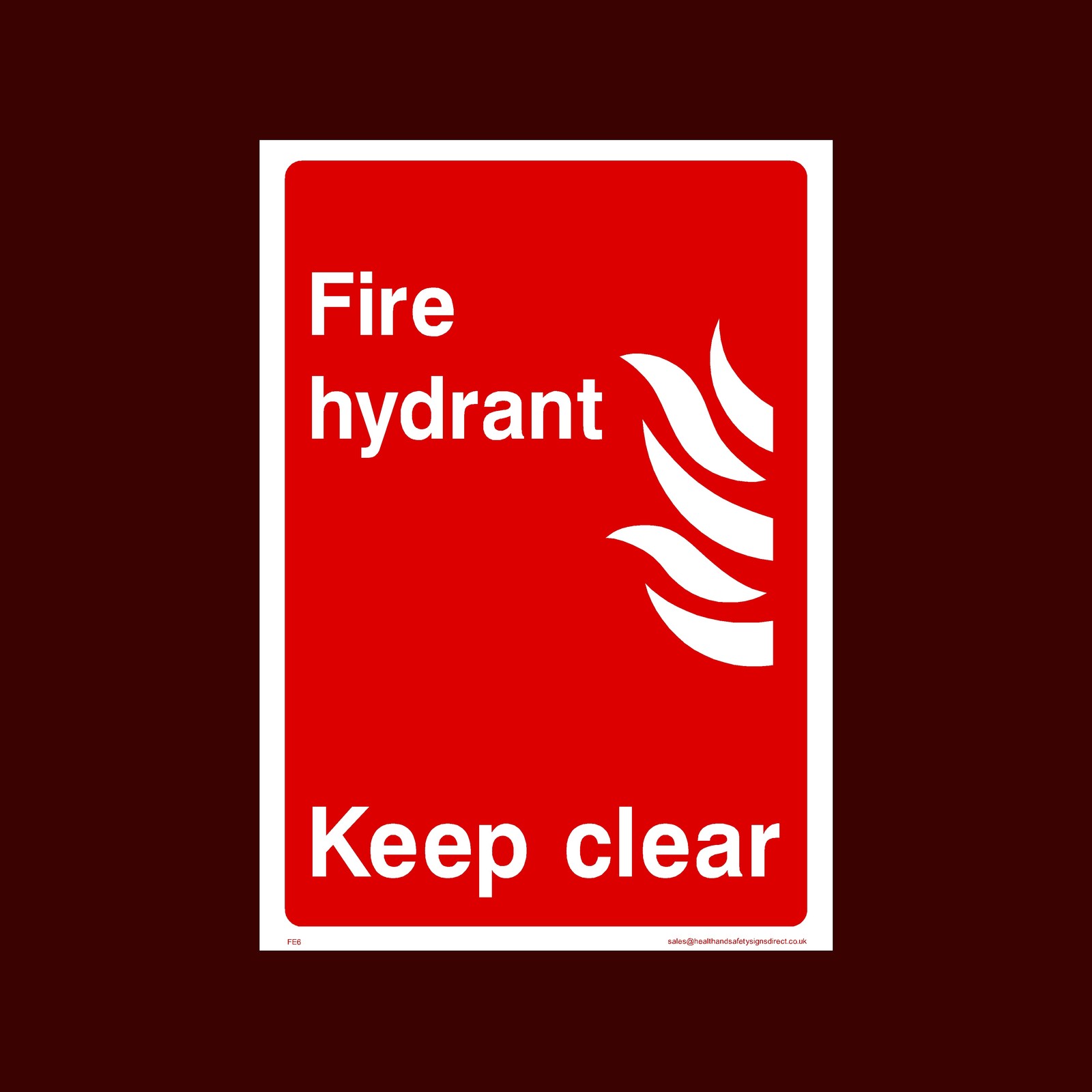 Fire Extinguisher / Alarm / Call Point / Keep Clear - Plastic Sign ...