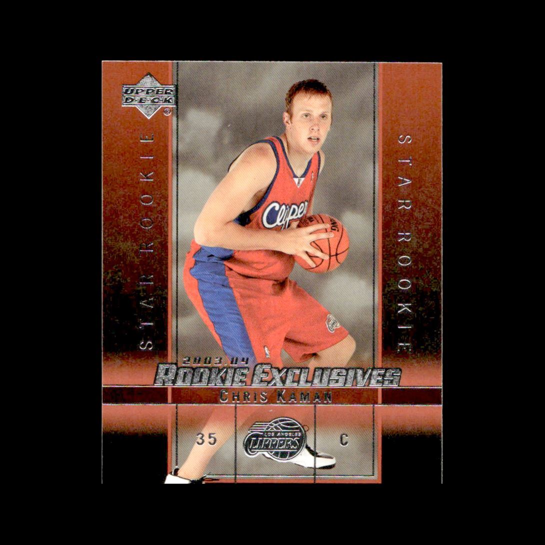 Chris Kaman 2003-04 Upper Deck Rookie Los Angeles Clippers #6 R331B 58 ...