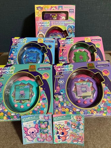 Tamagotchi Paradise Jade Forest Purple Blue Pink Shinako | eBay UK
