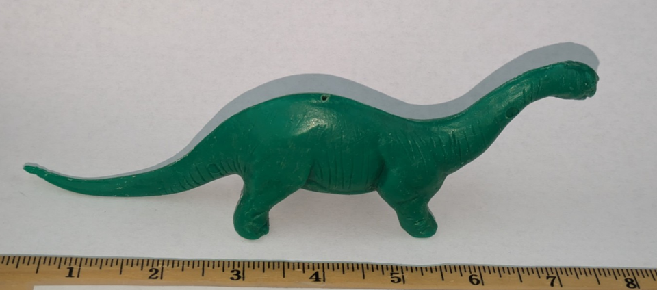 Sinclair World's Fair Brontosaurus Green Plastic Dinosaur Vintage ...