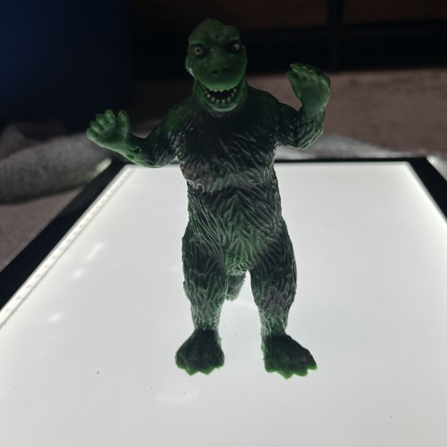 Vintage 1978 TOHO Co. GODZILLA Figure Bendable Bendy Rubber Toy 5 Inch ...