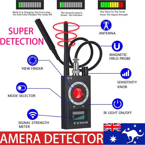 Bug Detector Hidden Camera Detector Anti Listening Device for Spying ...