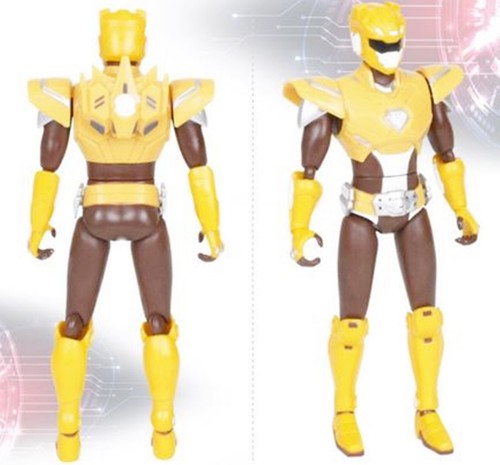 MINIFORCE Mini Force X Super Ranger MAX Yellow 6.9" Action Figure New ...