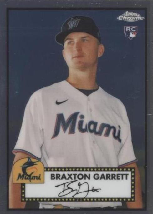2021 Topps Chrome Platinum Anniversary - Braxton Garrett #49 for sale ...