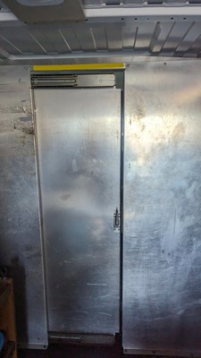 bulkhead sliding door partition from Amazon promaster delivery vehicle ...