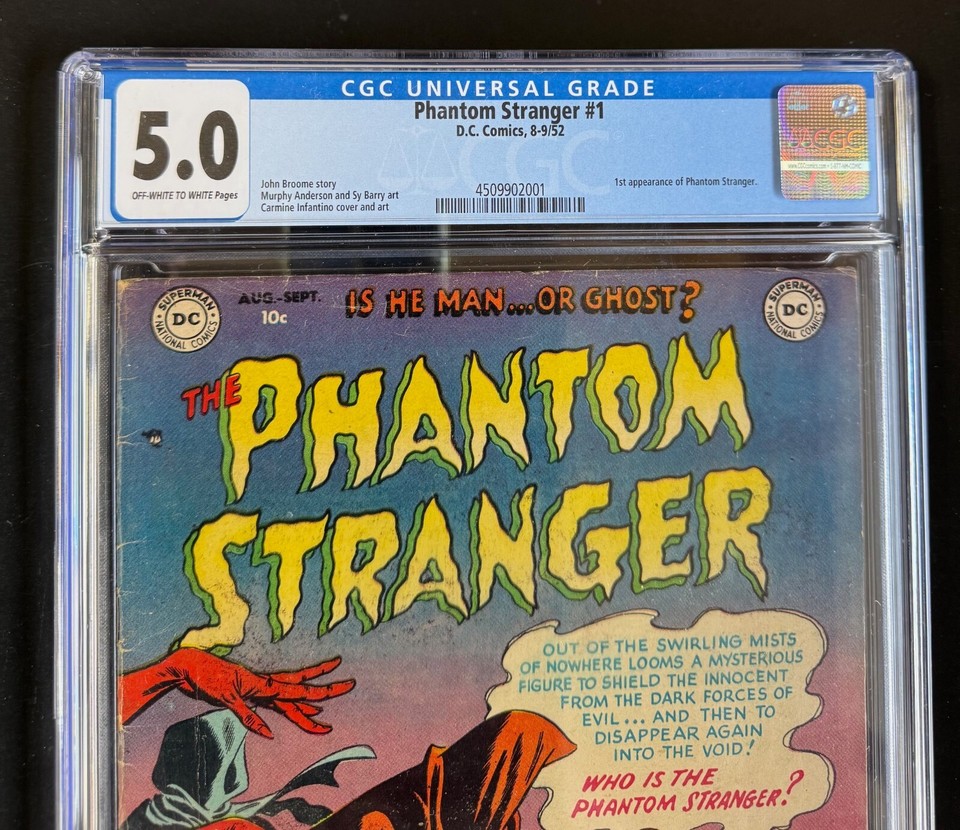 Phantom Stranger #1 CGC 5.0 - RARE HTF Grade- 1st Phantom Stranger ...
