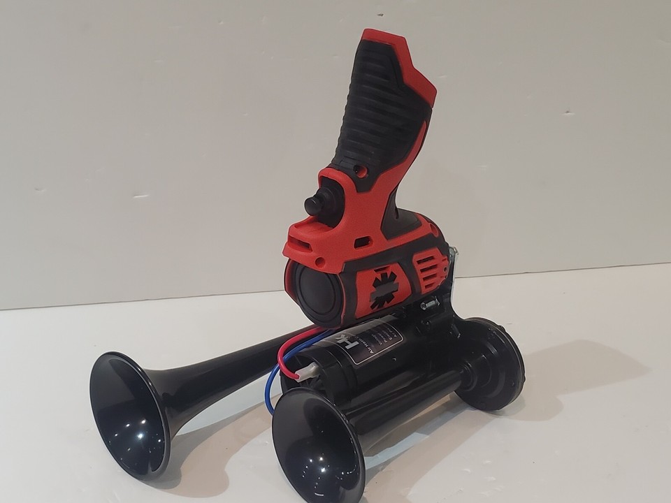 Milwaukee M12 Power Impact Horn, Air Horn, Train Horn ,Dual Trumpets ...