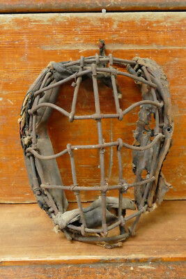Vintage Early 1900s Spider-Man Style Leather & Steel Baseball Catchers ...