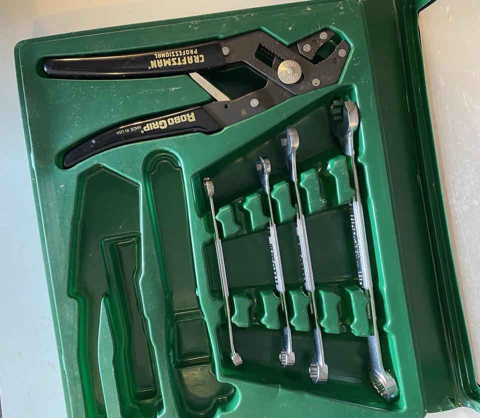 *NOS* 47856-CRAFTSMAN-12 PT. WRENCHES (5/8,1/2,3/8,5/16) &45029-9 ...