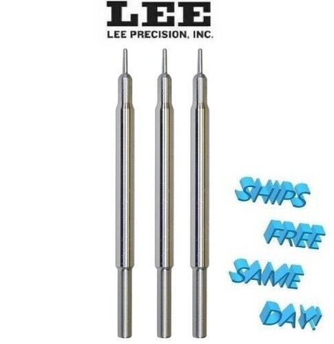 Lee Heavy Duty Guided Decapping Pins for 27 Cal - 7mm, 3 PACK NEW ...
