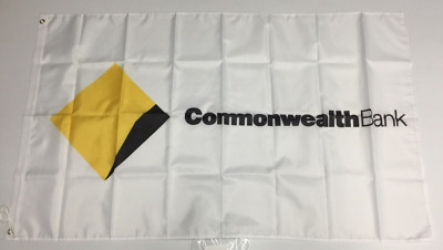 Commonwealth Bank Banner Flag - Money ATM Cash Man Cave Sign | eBay ...