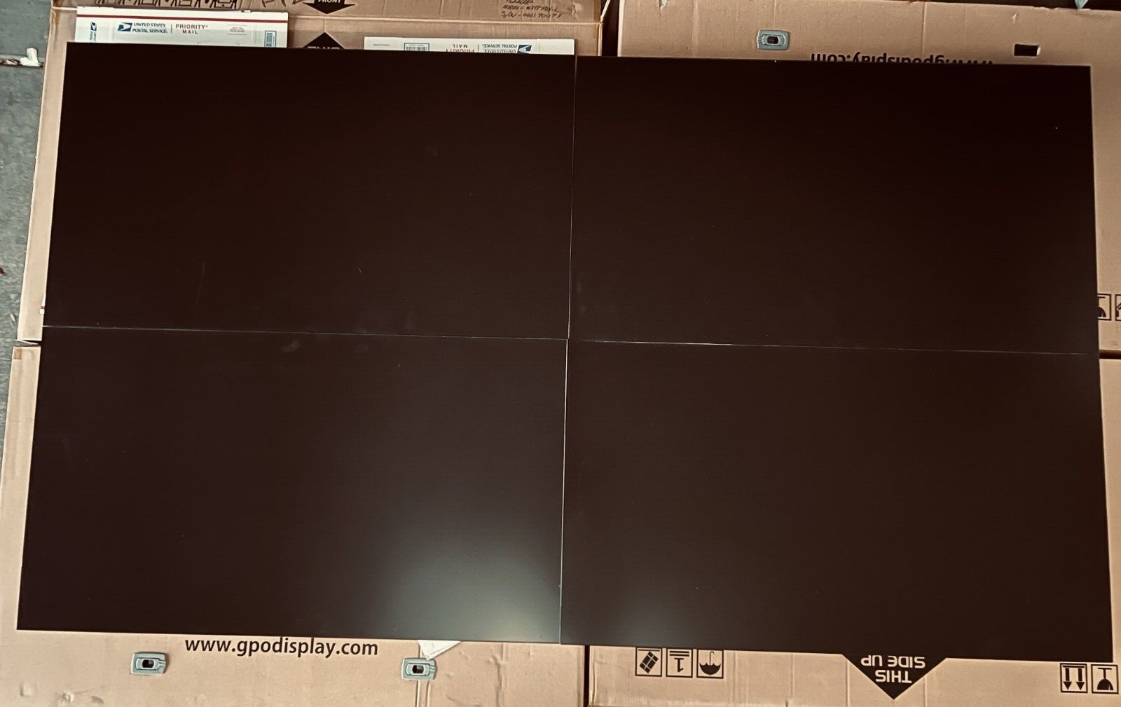 110" PLANAR CLARITY MATRIX G2 LCD VIDEO WALL DISPLAY MX55HDX-L (4x55 ...