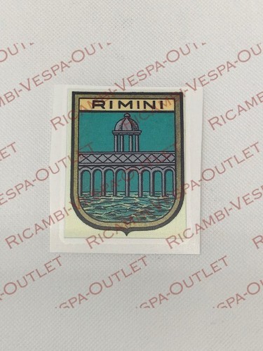 ADESIVO VIAGGIO RIMINI PIAGGIO VESPA CIAO INNOCENTI LAMBRETTA _ | eBay