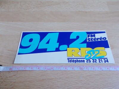 Sticker Radio RDS 52 | eBay