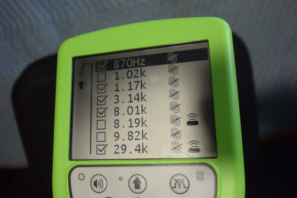 Subsite Model UtiliGuard 2 Locator Set with Inductive Clamp MANY ...