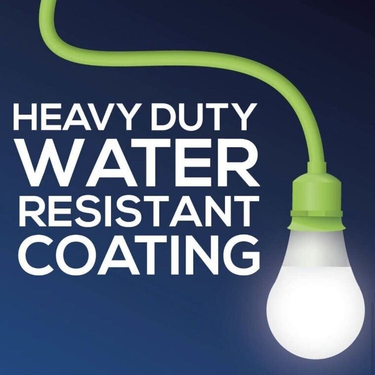 Miracle LED 4ft 3 Socket String Light, Waterproof Plug Cord Indoor Grow ...